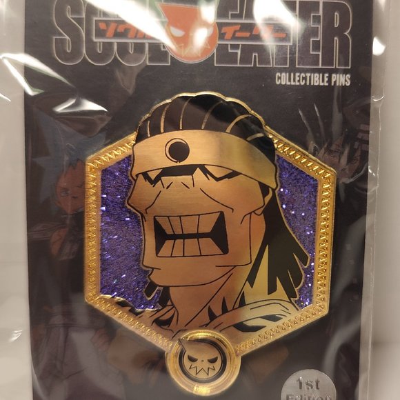 Soul Eater | Jewelry | Soul Eater Sid Barrett Golden Series Enamel Pin ...